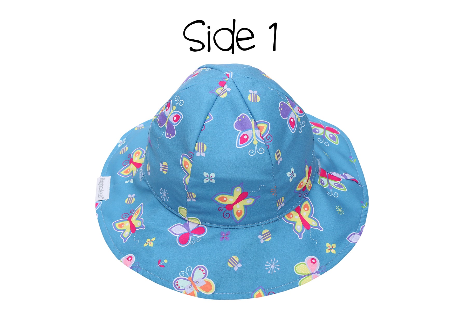 Kids & Toddler Reversible Patterned Sun Hats | FlapJackKids